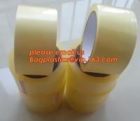 China BOPP Packing Tape Jumbo Roll 48mm x 100m Low Noise Clear Adhesive Tape for Carton Sealing for sale