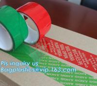 China Tamper Evident Security VOID Tape for Carton Packing 48mm x 100m BOPP for sale