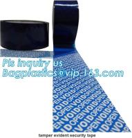 China Factory OEM Security Tape Half Transfer Total Transfer Non-transfer Anti-theft 48mm x 100m for sale