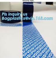 China Security Seal Anti Counterfeiting Tape Void Carton Packing Tape with Serial Number 48mm x 100m for sale