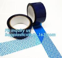 China Security Seal Anti Counterfeiting Tape Void Carton Packing Tape with Serial Number 48mm x 100m for sale