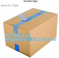 China Silver Self Adhesive Void Sticker Label 50mm x 30mm Tamper Proof Security Seal for sale