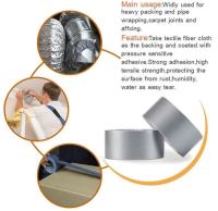 China Waterproof Hot Melt Carpet Seam Seal Tape 48mm x 50m Heavy Duty Duct Tape for Floor Fixing for sale