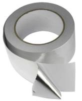 China Flame Retardant Aluminum Foil Tape 150-280mic Silver Acrylic Adhesion Fireproof for Duct Sealing for sale