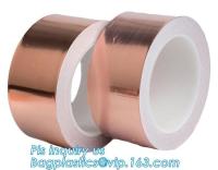 China Conductive Copper Foil Tape 25m 50m for EMI Shielding Welding Electrical Maintenance for sale