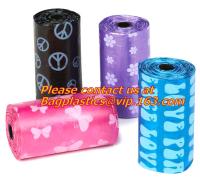 China Biodegradable Dog Poop Bags 31x11.6cm 12 Micron Pet Waste Pick Up Clean Up Bags for sale
