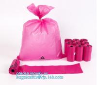 China Compostable Biodegradable Pet Dog Poop Waste Bags Roll 15x9 inch for Easy Cleanup for sale