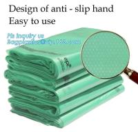 China Biodegradable Dog Poop Bags 30x22cm Compostable Pet Waste Bags with Handles for sale