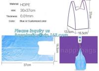 China Biodegradable Dog Poop Bags 30x22cm 15mic Pet Waste Bags with Dispenser for sale