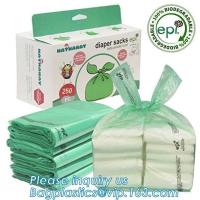 China Custom Biodegradable PE Dog Poop Bags 30x22cm 15mic Pet Waste Bags with Dispenser for sale