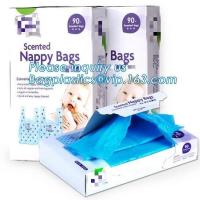 China Custom Biodegradable PE Dog Poop Bags 30x22cm 15mic Pet Waste Bags with Dispenser for sale