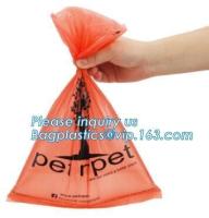 China Biodegradable Dog Poop Bags 30x22cm 15mic Compostable Pet Waste Bags Roll with Dispenser for sale