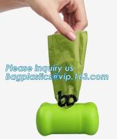 China Biodegradable Pet Poop Bags 30x22cm Portable Dog Waste Scooper Roll for Outdoor Cleanup for sale