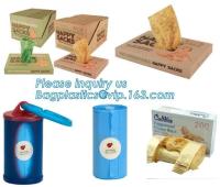 China Compostable Dog Poop Bags 100% Biodegradable 15x22cm Custom Logo Printed Pet Waste Bags for sale
