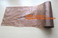 China Biodegradable Dog Poop Bags 30x22cm 15mic Eco Friendly Pet Waste Roll with Dispenser for sale