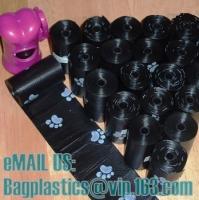 China Biodegradable Dog Poop Bags 15 Rolls 20 Pcs Each 30x22cm Eco Friendly Pet Waste Bags for sale
