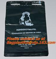 China Biodegradable Dog Poop Bags 30x22cm 15pcs Roll Pet Waste Bags Compostable for sale