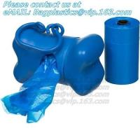 China Biodegradable Dog Poop Bags 30x22cm Custom Printed Wholesale Compostable Pet Waste Bags for sale