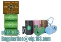 China Biodegradable Dog Poop Bags 30x22cm Custom Printed Wholesale Compostable Pet Waste Bags for sale