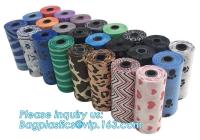 China 100% Biodegradable Dog Poop Bags with Dispenser 30x22cm 15 Rolls Eco Friendly Waste Bags for sale