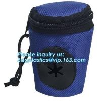 China Biodegradable Dog Poop Bags 30x22cm 15pcs Roll HDPE Pet Waste Bags with Dispenser for sale