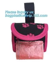 China Bone Shape Custom Pet Dog Waste Bag with Dispenser 15 Rolls Biodegradable Poop Bags for sale