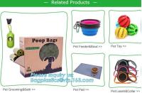 China Biodegradable Dog Poop Bags 30x22cm with Dispenser Roll 15pcs Eco Friendly Pet Waste Bags for sale