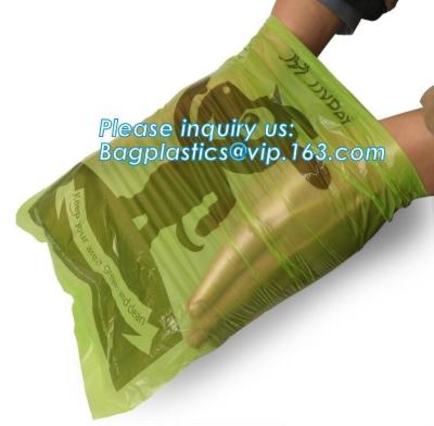 China Biodegradable Pet Poop Bags 30x22cm Dog Waste Pick Up Clean Bag Refill Rolls Eco Friendly for sale