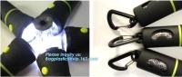 China Biodegradable Dog Poop Bags with Dispenser and Leash Clip 30x22cm 15pcs Roll for Walking Travel for sale