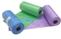 China Eco Friendly Biodegradable Dog Poop Bags 30x22cm Custom Printed Pet Waste Bags for sale