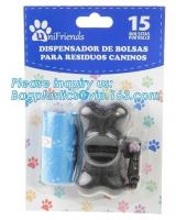 China Biodegradable Dog Poop Bags 30x22cm with Dispenser Eco Friendly Pet Waste Bags for sale