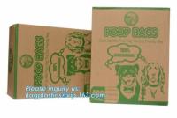 China Compostable Dog Poop Bags 30x22cm 15mic Pet Waste Pick Up Refill Rolls Biodegradable for sale
