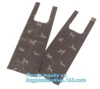 China Compostable Pet Waste Bags 9x13 Inch 15 Mic Thick 120 Count Eco Friendly Dog Poop Bags with Handle for sale