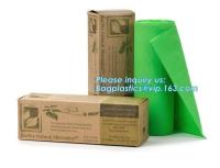China Biodegradable Compostable Dog Poop Bags 9x13 Inch 15 Mic Thickness Custom Colors Eco Friendly Pet Waste Bags for sale