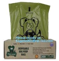 China Eco-Friendly Scented Baby Disposal Nappy Sacks 50 PCS Easy Tie Handles Garbage Baby Diaper Nappy Bag for sale
