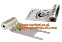 China HDPE 100% Virgin Material Transparent T-Shirt Bags on Roll Vest Bag 20x30cm for sale