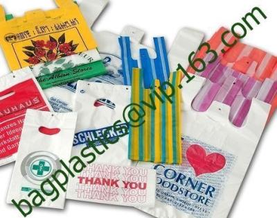 China Bulk T-Shirt Plastic Bags 350 Count 11.5 x 6.5 x 21 Inch HDPE Shopping Bags for Retail Restaurants for sale