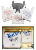 China Compostable Plastic Pet Waste Bags with T-Shirt Handle 350 Count PLA PBAT Biodegradable Shopping Bags for sale