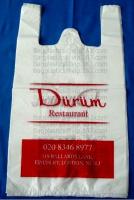 China OXO-Biodegradable Heavy Duty Grocery Bag 75 Count Compostable Shopping T-Shirt Bag for sale