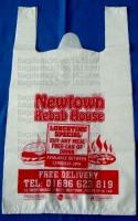 China OXO-Biodegradable Heavy Duty Grocery Bag 75 Count Compostable Shopping T-Shirt Bag for sale