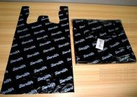 China Starch Biodegradable T Shirt Bags PLA PBAT 100% Compostable 3-96 Gallon Custom for sale
