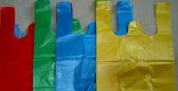 China 100% Compostable Biodegradable T-Shirt Shopping Bags 13 Gallon 15-100cm Custom Size for sale
