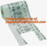 China Freezer Food Storage Bags 10x14 Inch 15 Micron HDPE Plastic Bags with Twist Ties FDA Approved for sale