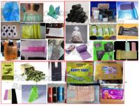 China Freezer Food Storage Bags 10x14 Inch 15 Micron HDPE Plastic Bags with Twist Ties FDA Approved for sale
