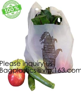 China HDPE Produce Polyethylene Bags on Roll 400-Piece Disposable Plastic Food Bags for Fruit Vegetables Grocery for sale