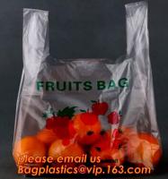 China Oxo-Biodegradable Plastic Shopping Bags 12x6x22 Inch 13 Micron HDPE 1000 Bags per Box Thank You Printed for sale