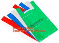 China Biodegradable T-Shirt Shopping Bags 12x6x22 Inch 1000 Bags per Box Oxo Biodegradable for sale