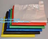 China Biodegradable Compostable T-Shirt Shopping Bags 20x22 Inch 0.012mm Thick 100 Count for sale