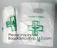 China 100% Biodegradable Cornstarch T-Shirt Shopping Bags 48x52cm 0.05mm Custom Logo for sale