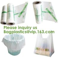 China Plastic Corn Starch Wholesale Custom Printed Private Label Cornstarch Compostable Pet Dog Waste Bag Biodegradable for sale